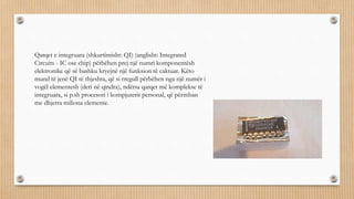 QARQET E INTEGRUAR ne teknologji me tik klasa 9 | PPTX