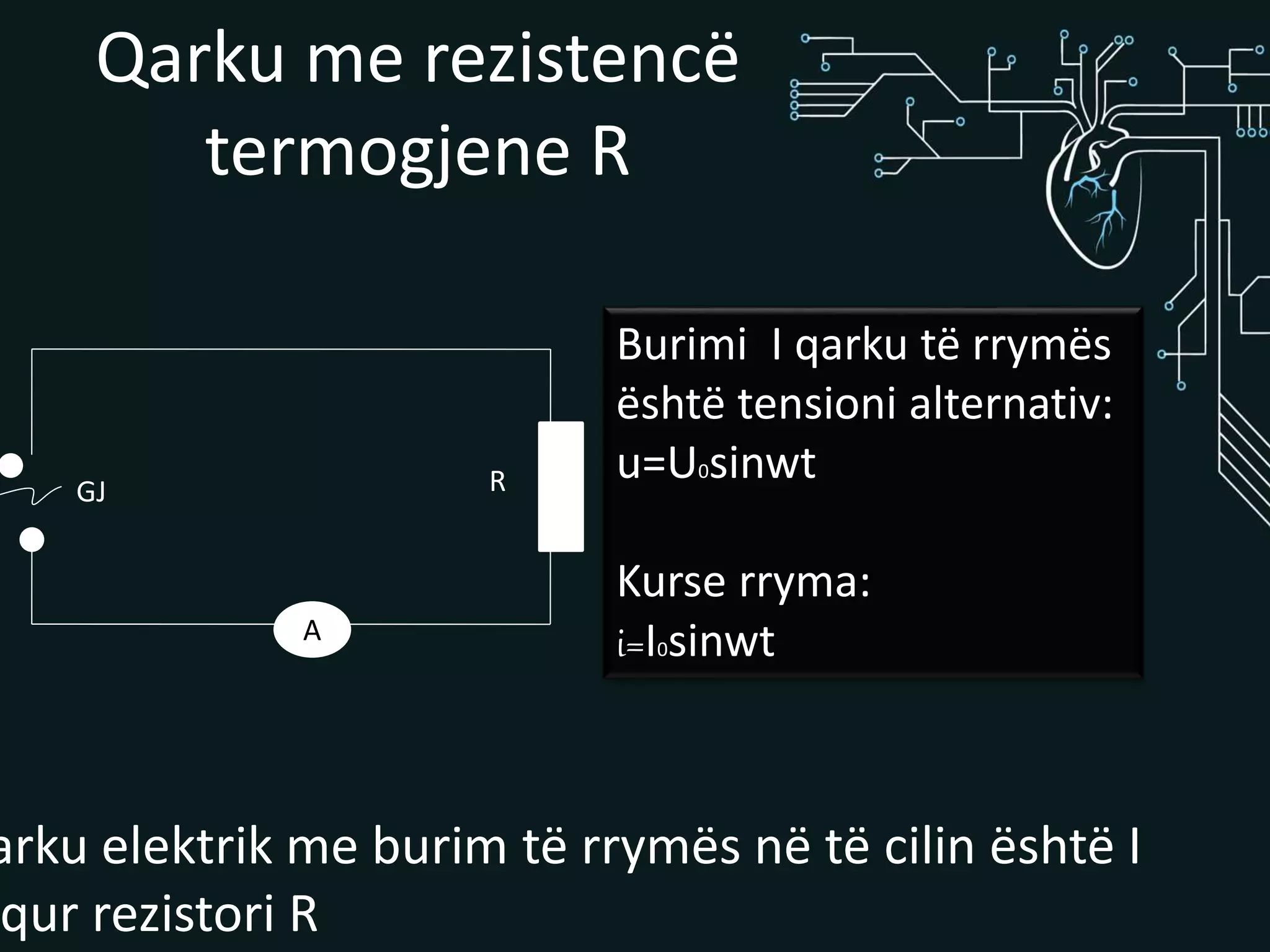 Qarqet e rrymës alternative | PPTX
