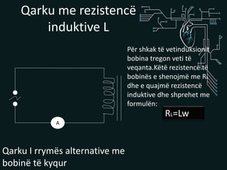 Qarqet e rrymës alternative | PPTX