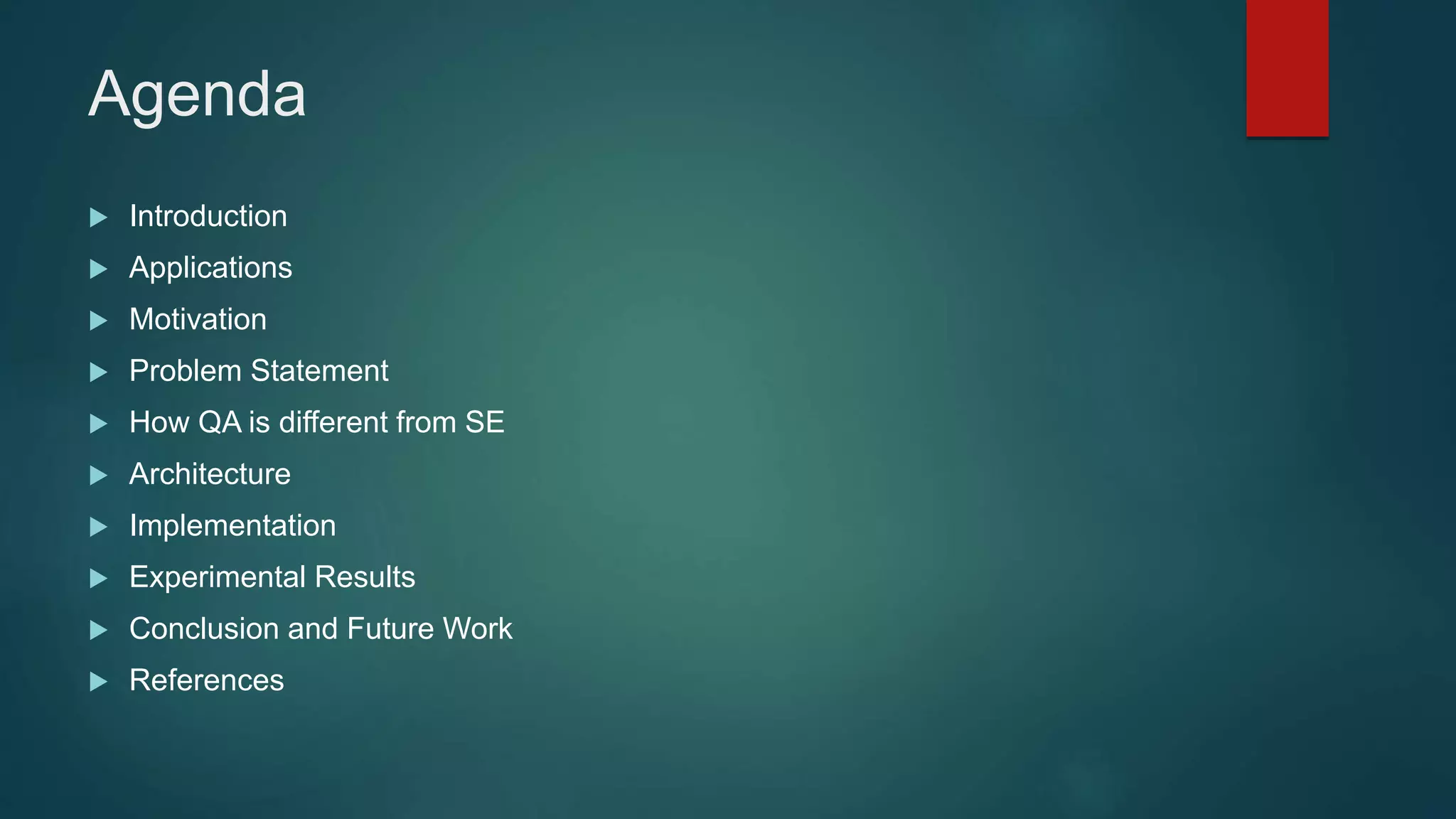 Question Answering System Using Machine Learning Approach Ppt 0143