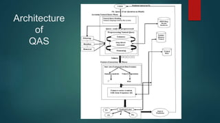 Question Answering System using machine learning approach | PPTX