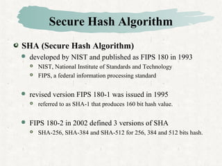 Hash mac algorithms | PPT