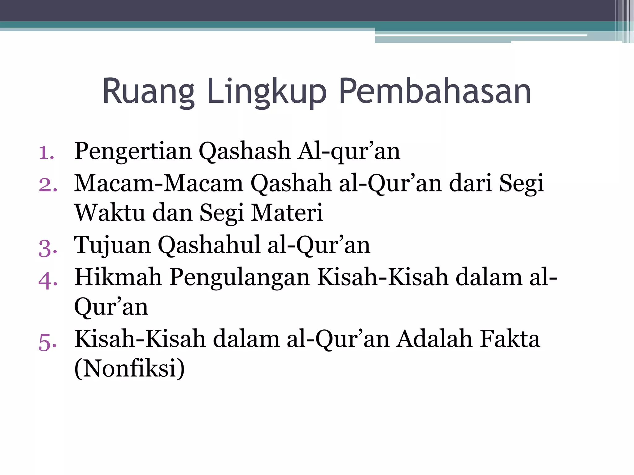 QASHASH AL-QUR’AN.pptx