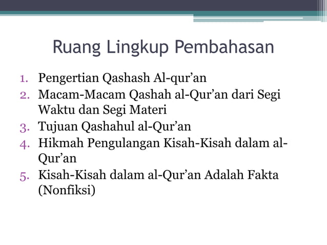 QASHASH AL-QUR’AN.pptx