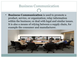 Business communication in banking sector | PPT