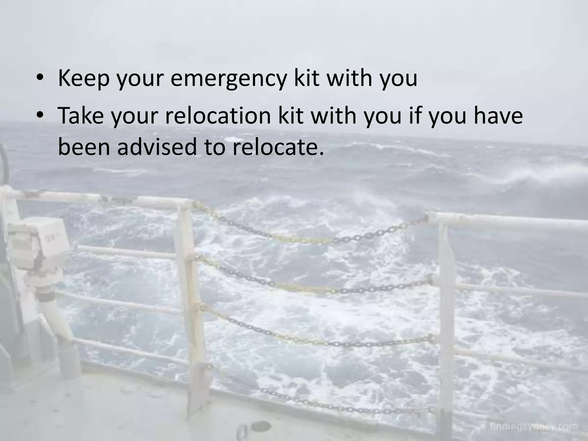 Precaution during cyclone | PPTX