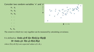 COVARIANCE IN PROBABILITY | PPTX