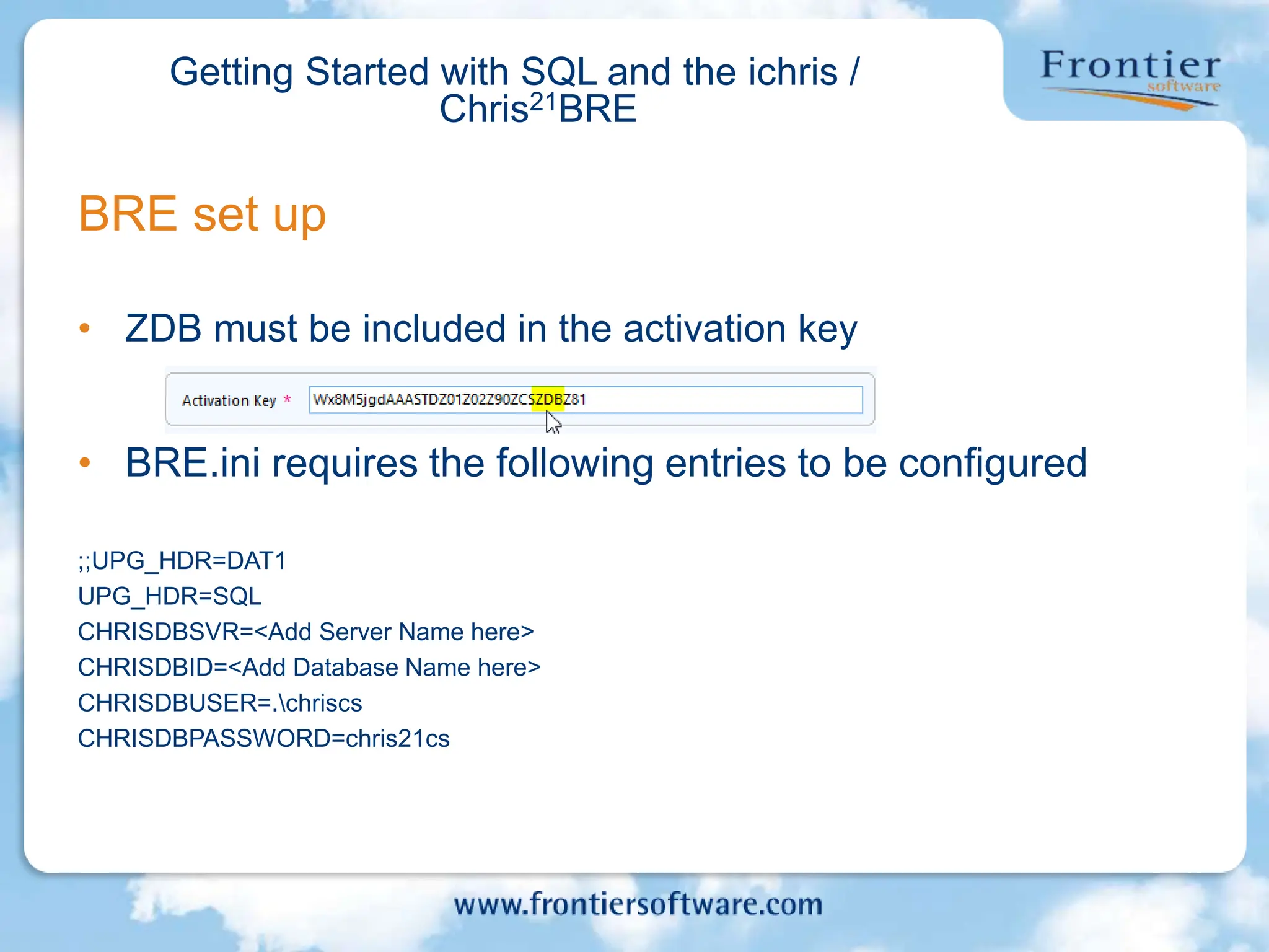 Quality Assurance config SQL and ichris.pptx