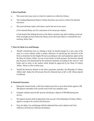 Qassim University Libraries | PDF