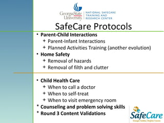 SafeCare: An Evidence-based Widely Disseminated Parent Trianing Program ...