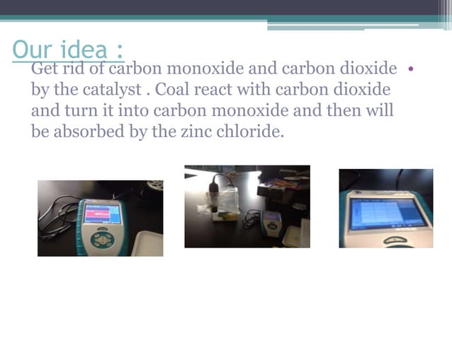 Environmental catalyst, carbon monoxide filter, IDM7 | PPTX