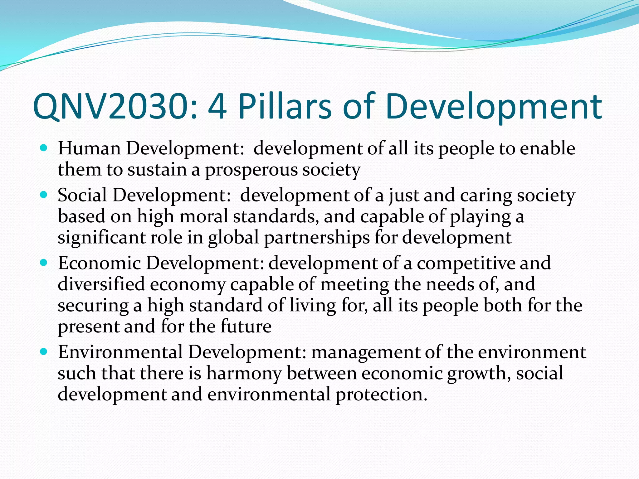 Qatar National Vision 2030 | PPTX