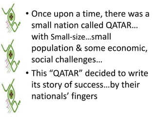 Qatar 1st National Development Strategy & Nationalization | PDF | Human ...
