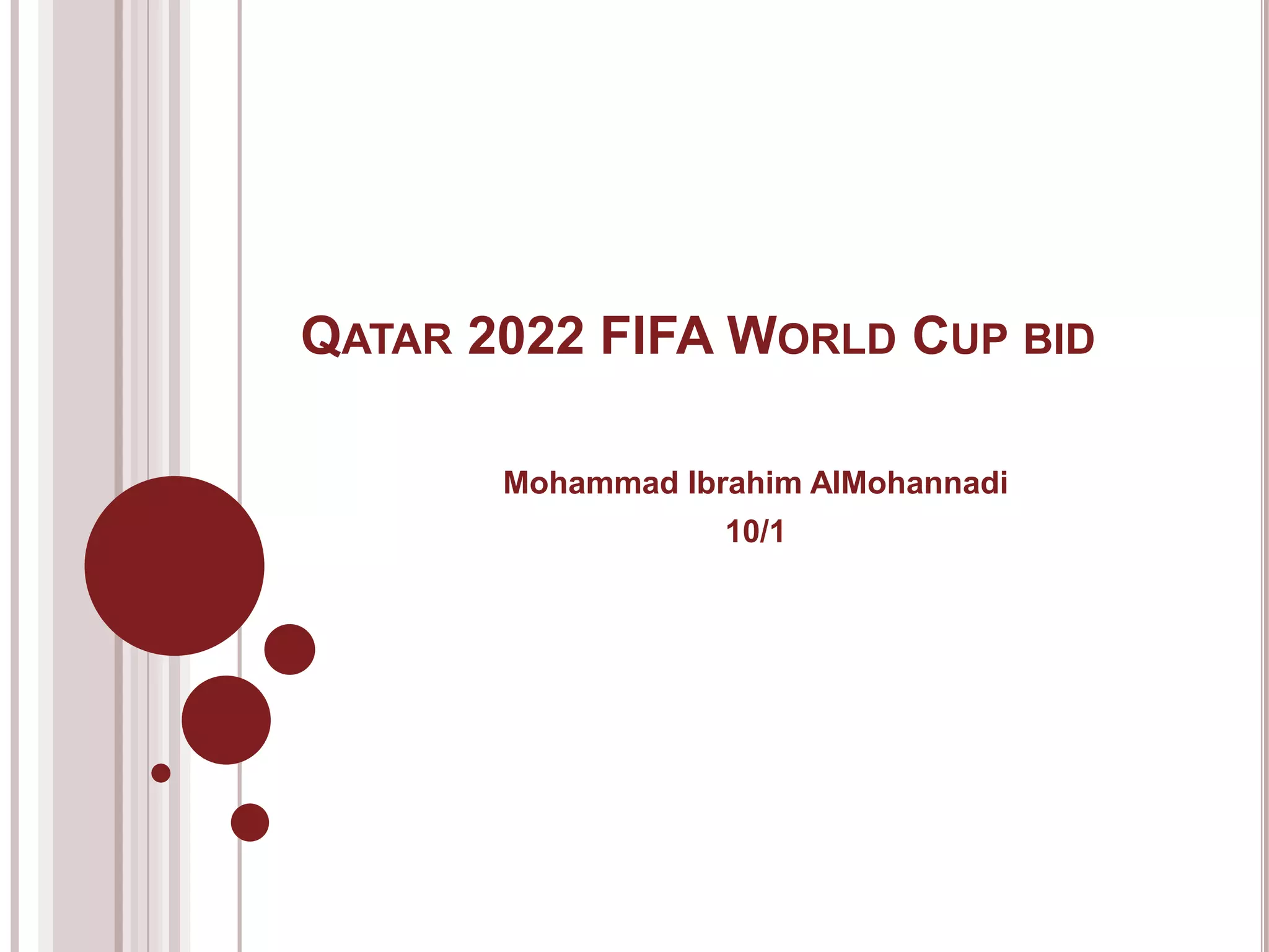 Qatar 2022 | PPTX