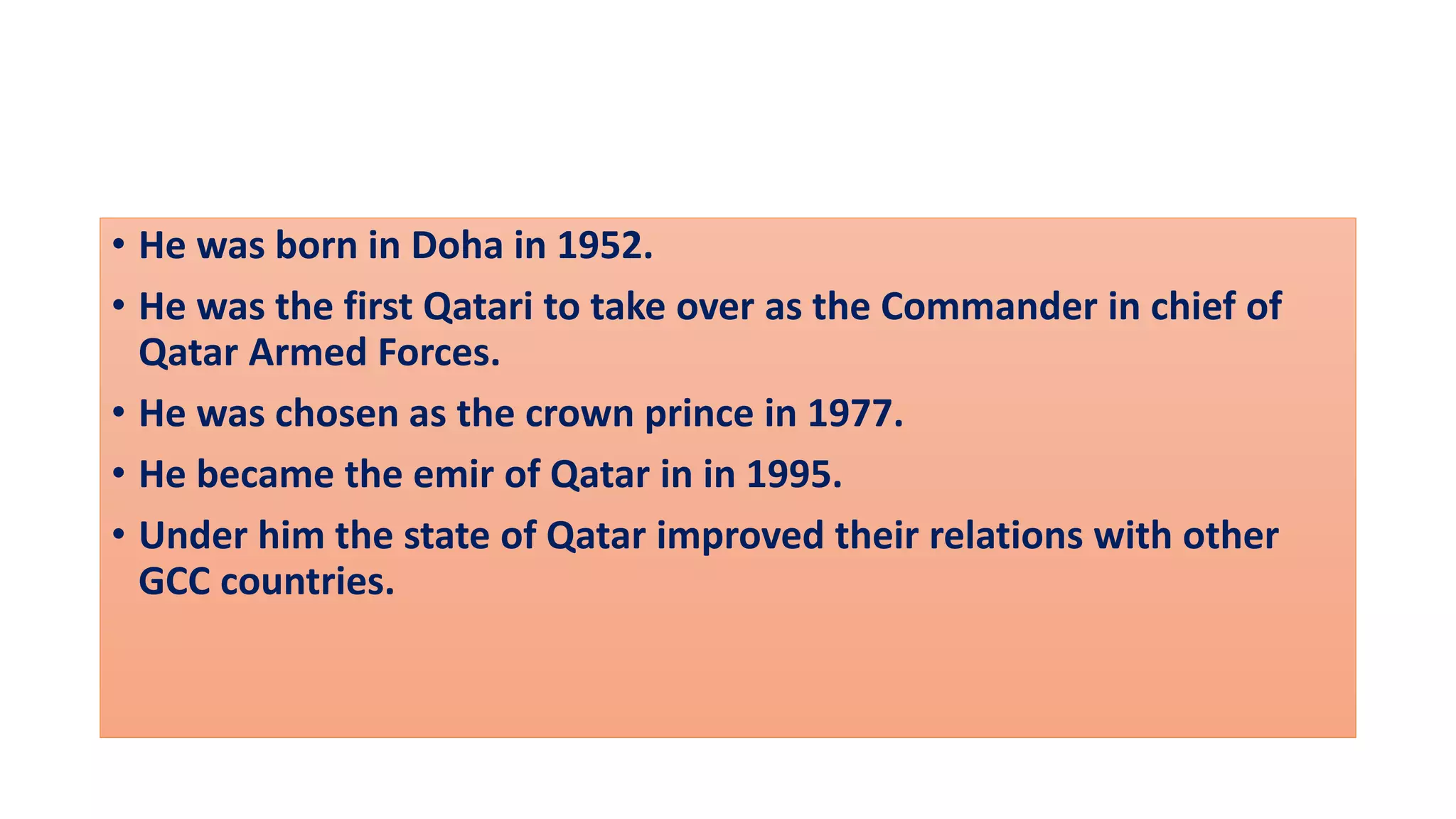 Qatar history al thani family- updated | PPTX
