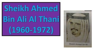 Qatar history al thani family- updated | PPTX