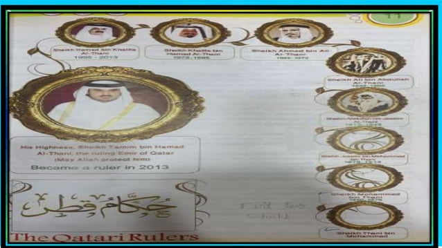Qatar history al thani family- updated | PPT