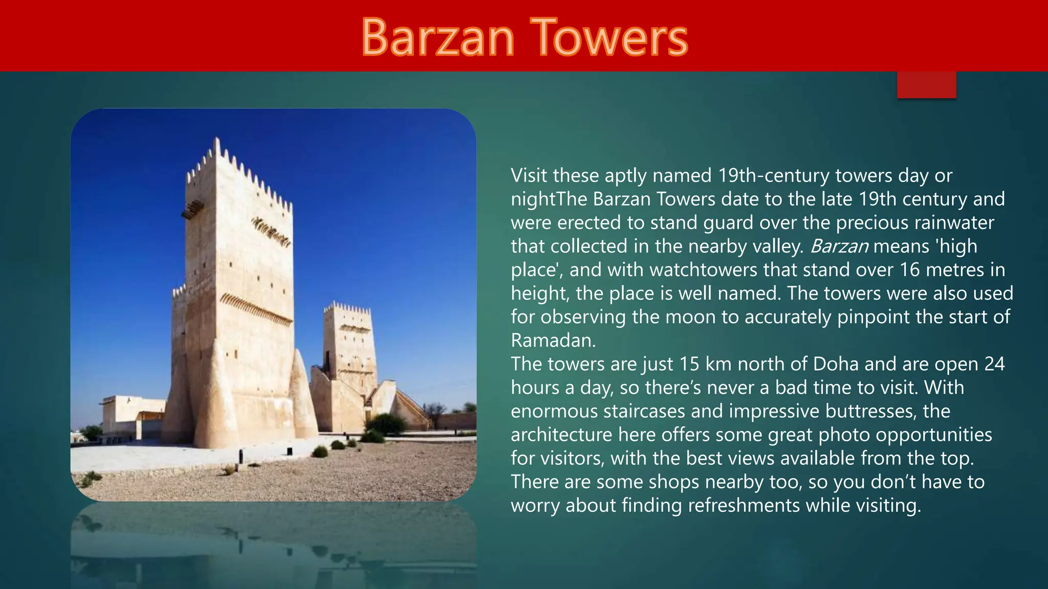 QATAR –IT’s SPECTACULAR VIEWS By Tharun.pptx