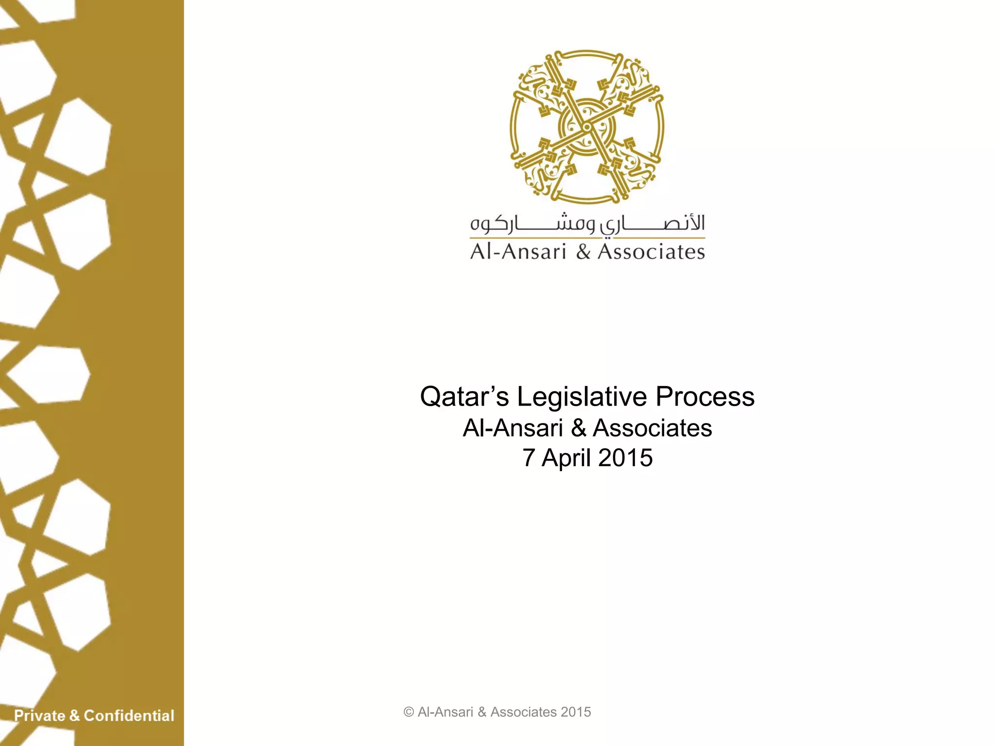 Qatar's Legislative Process | PDF