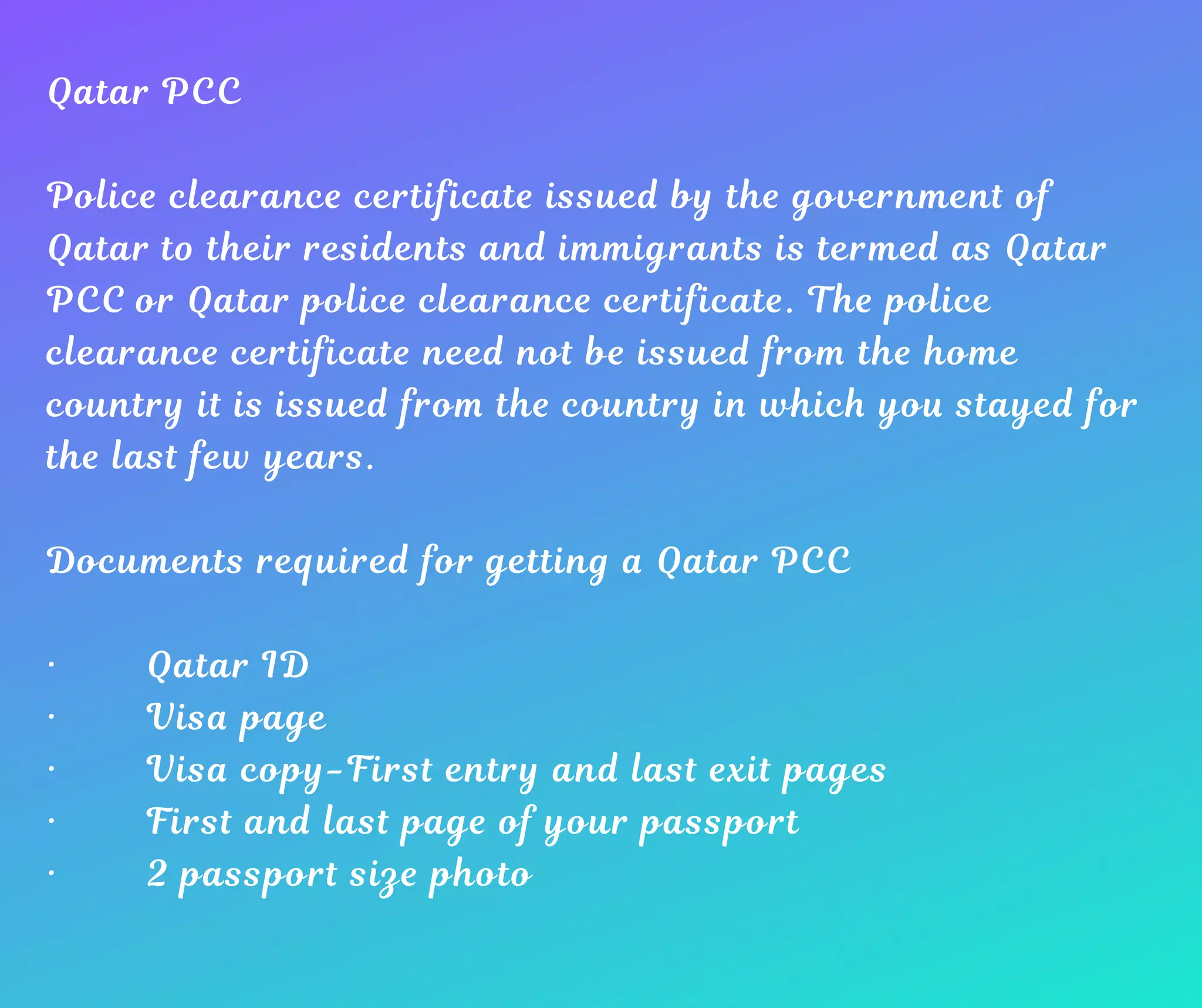Qatar PCC | PPT