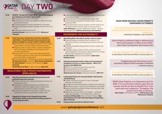 Qatar projects 2015 agenda | PPT