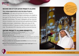 Qatar projects 2015 agenda | PPT