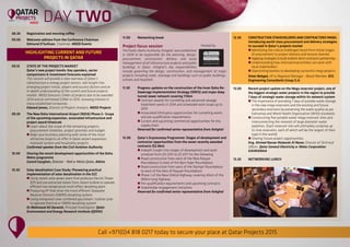 Qatar projects 2015 agenda | PPT