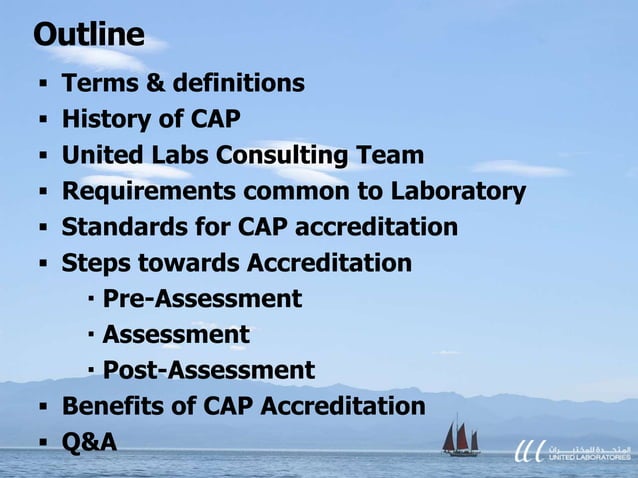 Significance of CAP accreditation | PPTX