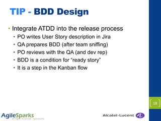 QA team transition to agile testing at Alcatel Lucent | PPTX | Computer ...