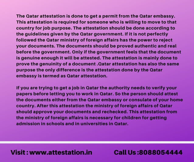 Qater attestation | PDF | Education