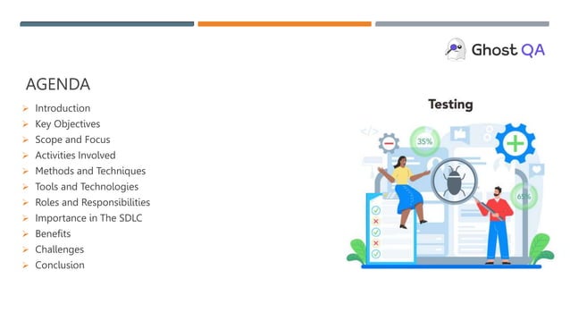 QA Testing Vs. Software Testing - GhostQA.pptx QA Testing Vs. Software Testing - GhostQA.pptx