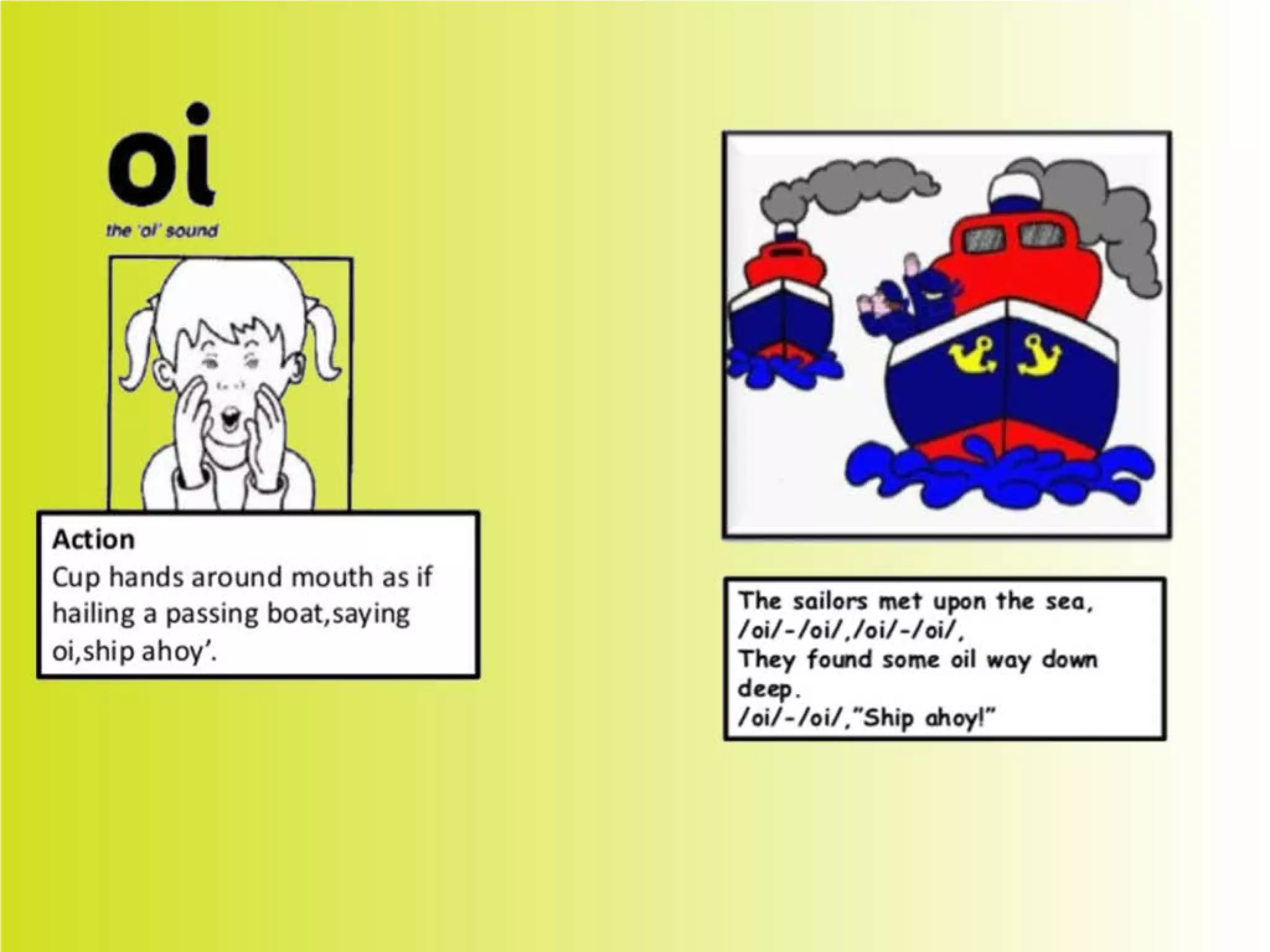 Flashcards and posters oi oy | PDF