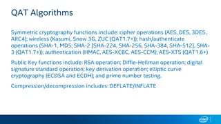 Intel® QuickAssist Technology Introduction, Applications, and Lab, Including OpenSSL, NGINX, and ...