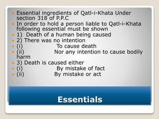 Qatl and its kinds (1) | PPTX