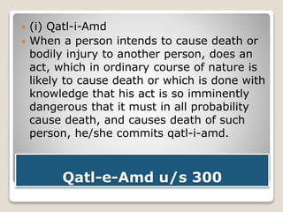 Qatl and its kinds (1) | PPTX