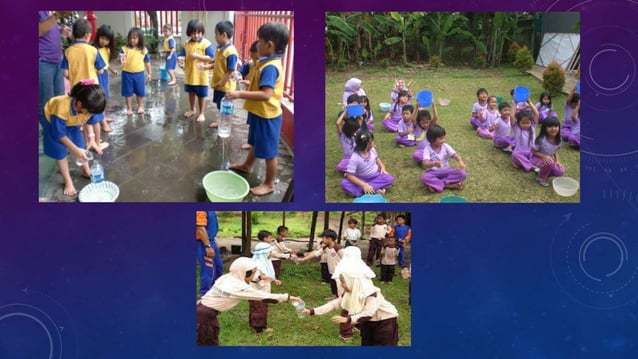 permainan estafet air anak usia dini | PPTX