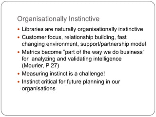“The Quality Instinct”? : Getting the right balance between evidenced ...