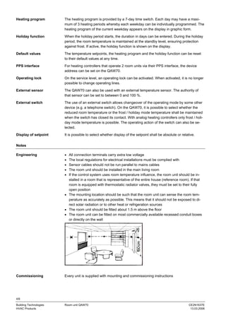 Qaw70 b fiche-produit_en | PDF