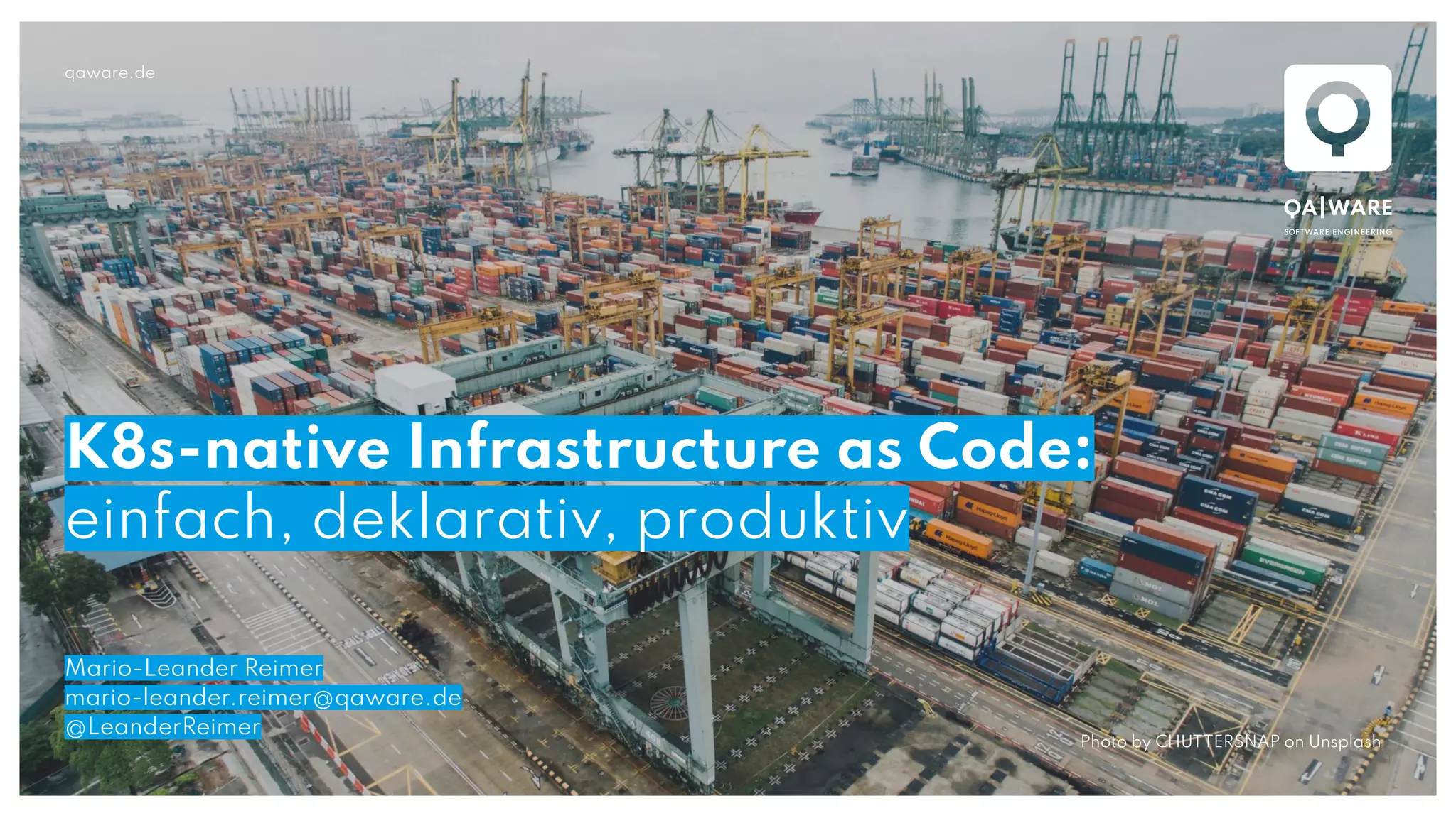 K8s-native Infrastructure as Code: einfach, deklarativ, produktiv | PPT