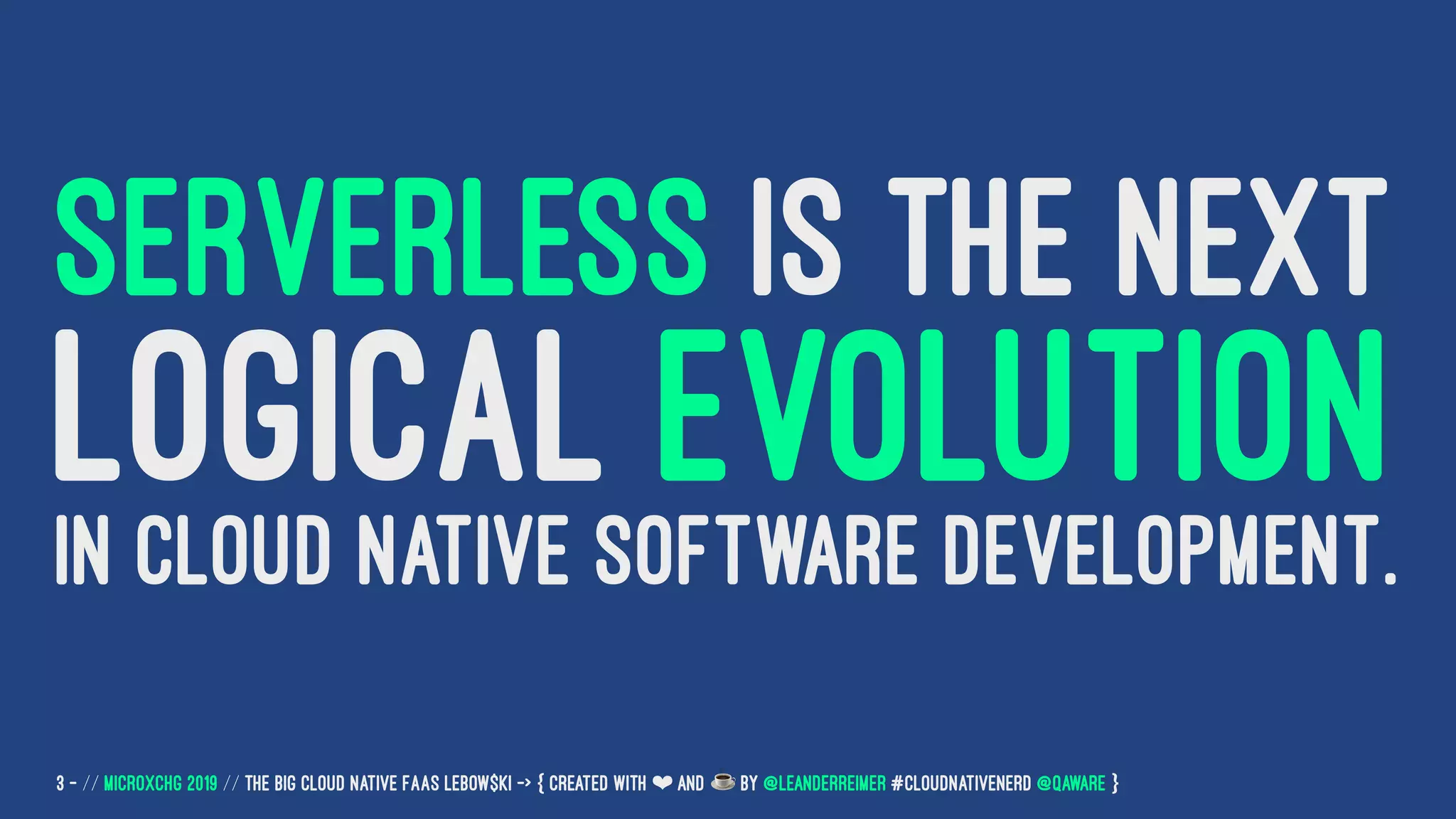 The Big Cloud native FaaS Lebowski | PDF