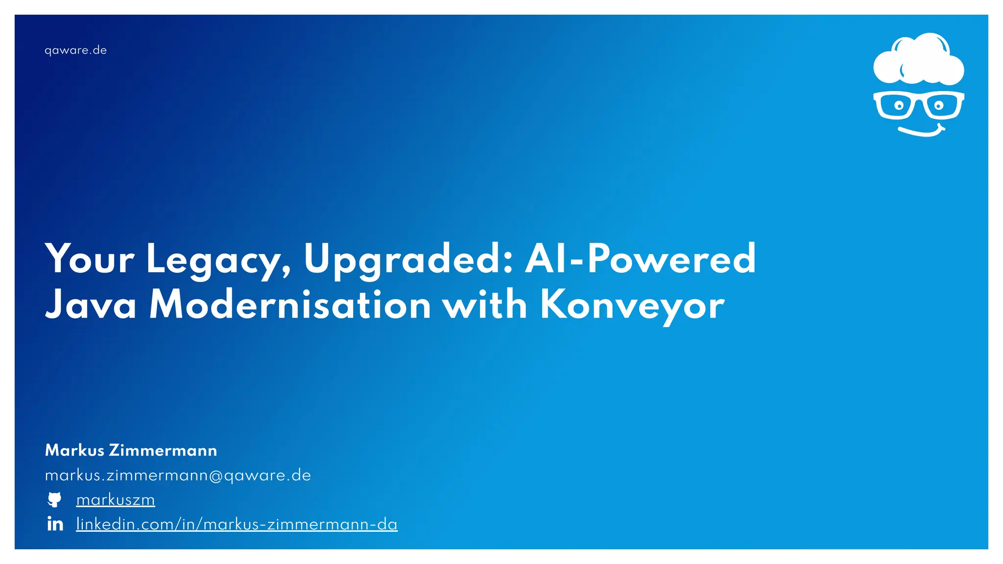 Your Legacy, Upgraded AI-Powered Java Modernisation with Konveyor | PDF