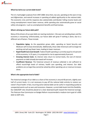 Q&A: Everything You Need to know About the National Debt | PDF