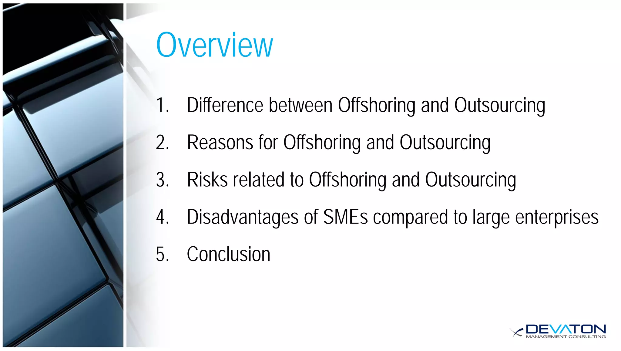 Offshoring and Outsourcing | PDF