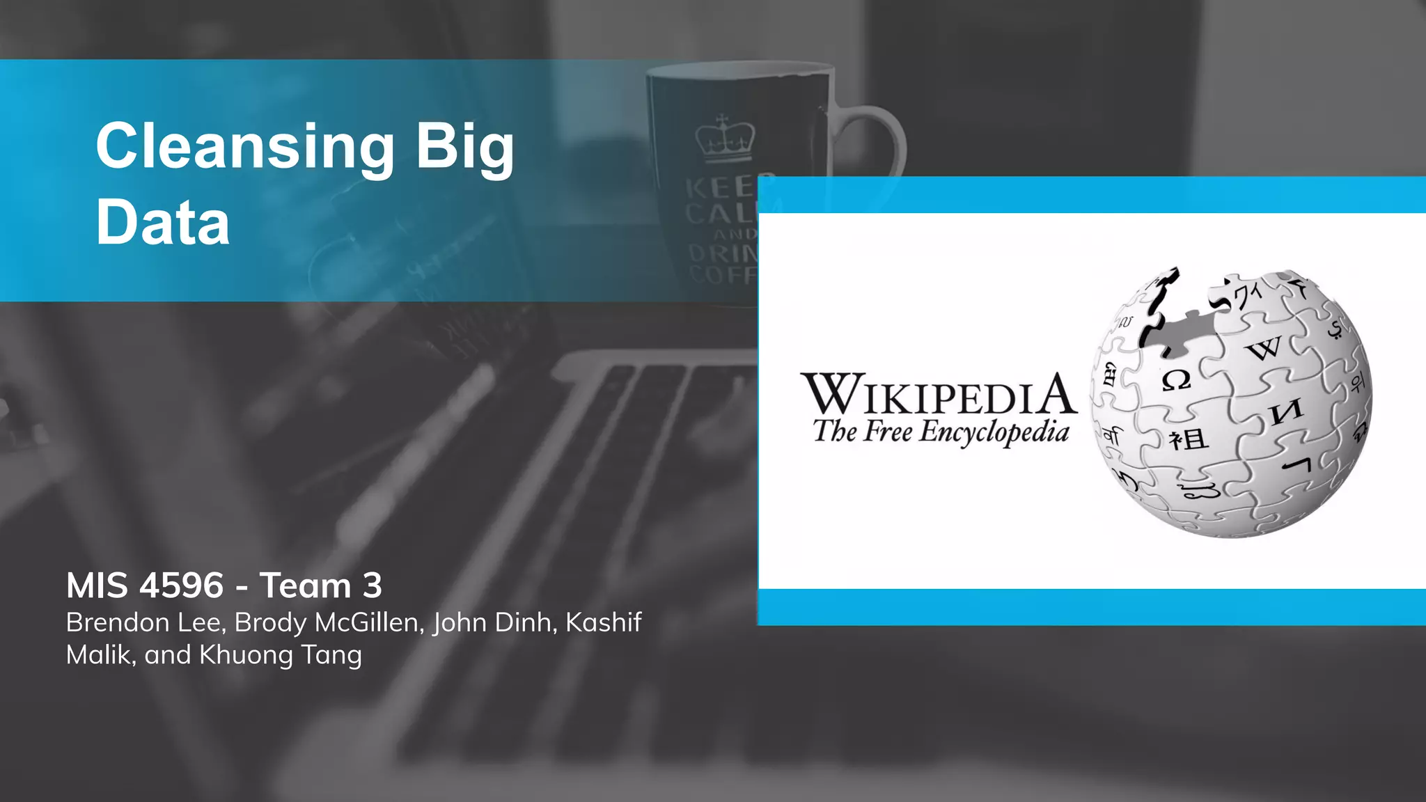 Cleansing Big Data | PPT