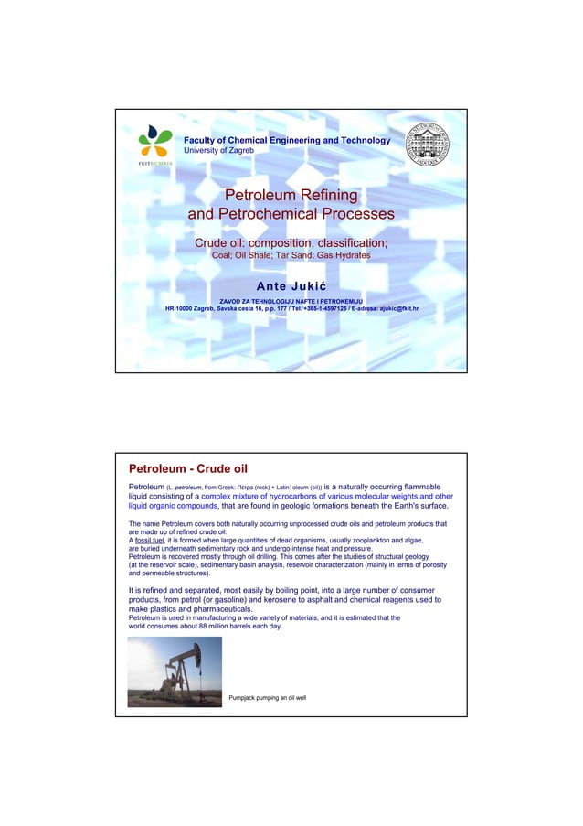 crude_oil_composition | PDF | Chemistry | Science
