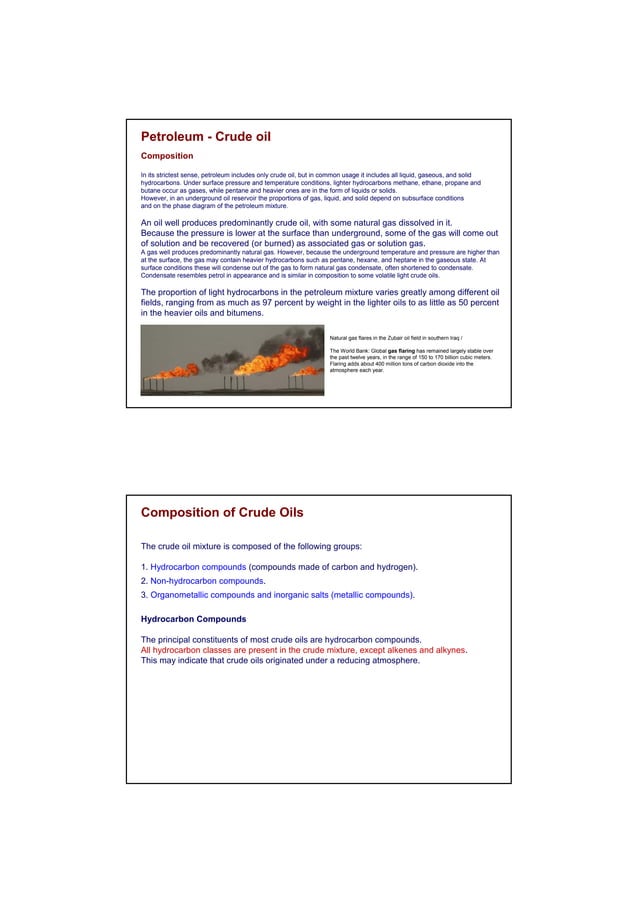 crude_oil_composition | PDF | Chemistry | Science