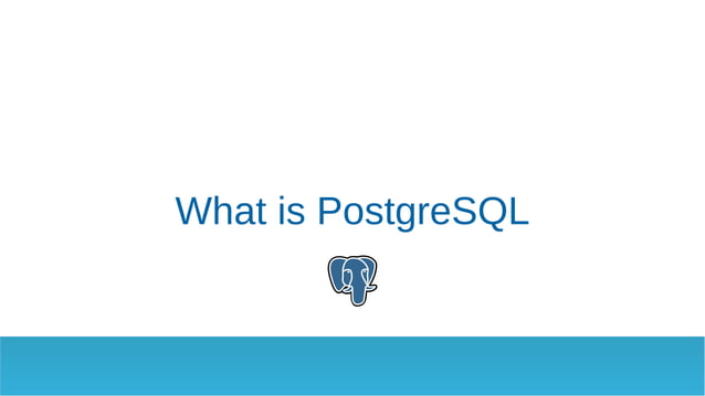 Managing PostgreSQL with Ansible | PPT