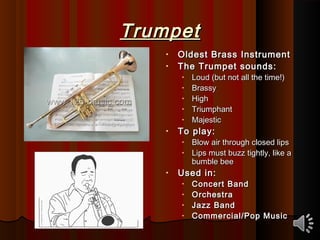 Band Instrument Presentation | PPT