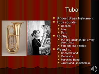 Band Instrument Presentation | PPT