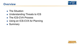 Using Cyber-Vulnerability Assessment (CVA) to Optimize Control System ...